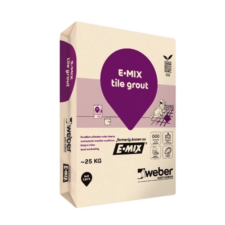 E.MIX Tile Grout | Saint Gobain Singapore