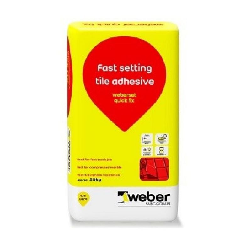 Weberset quickfix | Saint-Gobain