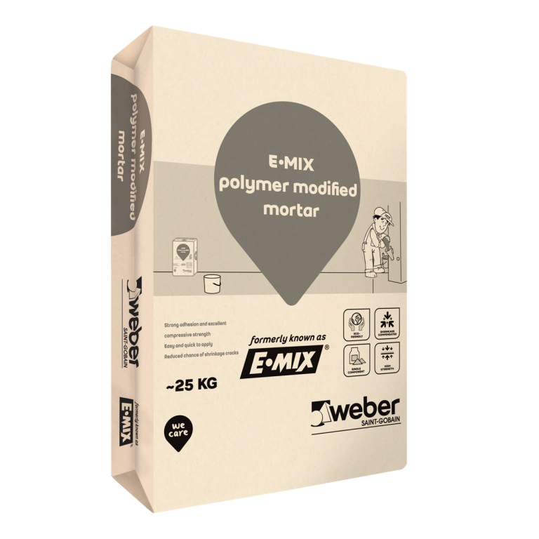 E.MIX Polymer Modified Repair Mortar | Saint Gobain Singapore