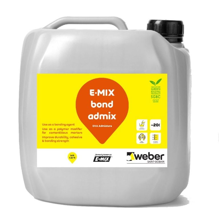E.MIX Bond Admix | Saint Gobain Singapore