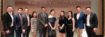 GYPROC AND WEBER-E.MIX CELEBRATE AT SGBC'S GALA DINNER | Saint-Gobain