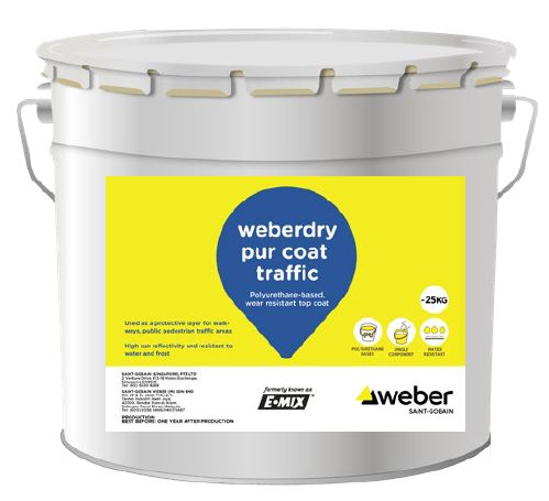 Weberdry PUR Coat Traffic | Saint-Gobain