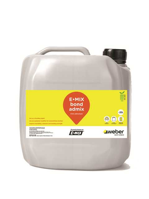 E.MIX Bond Admix | Saint Gobain Singapore